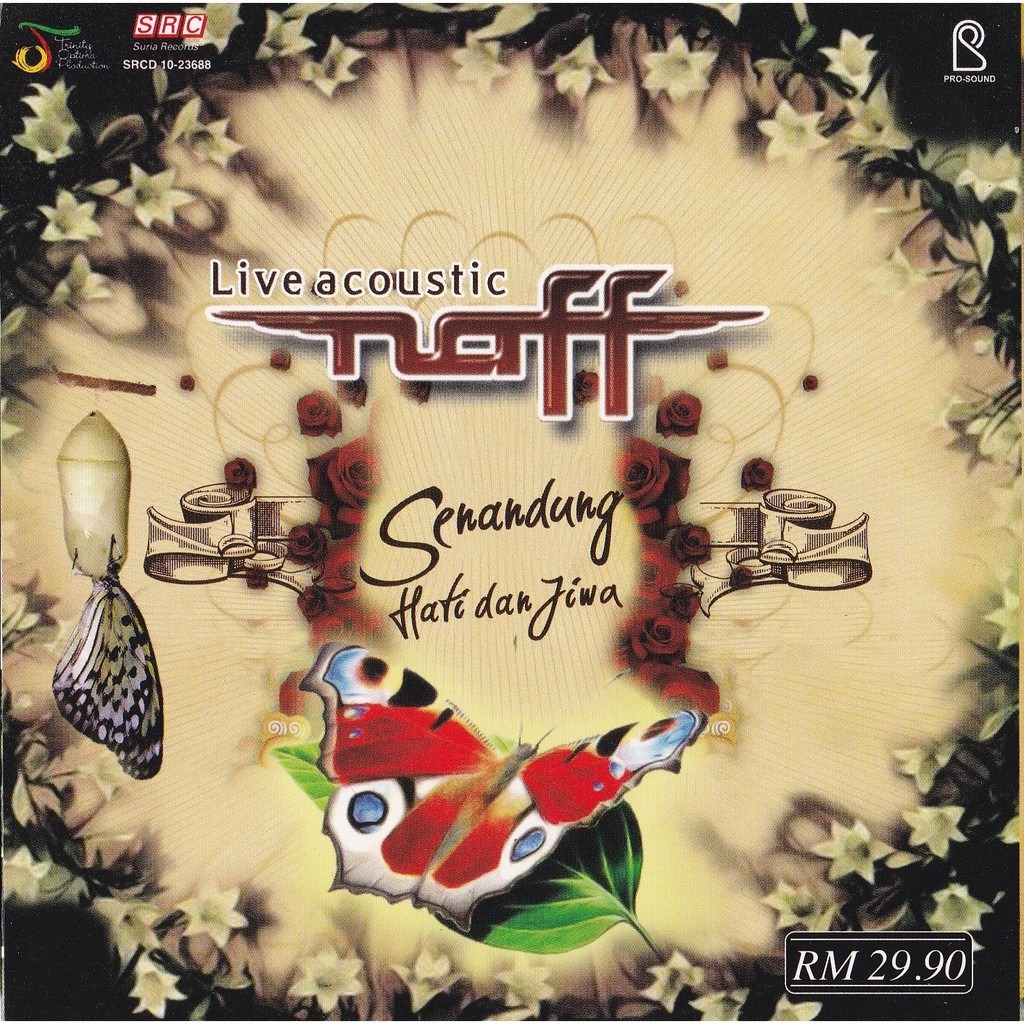 Naff Live Acoustic Senandung Hati Dan Jiwa CD Original New And Sealed, Hobbies & Toys, Music ...