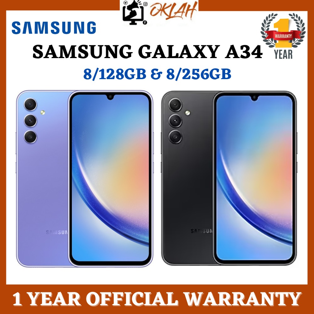 Samsung Galaxy A34 Black 128 GB, Mobile Phones & Gadgets, Mobile Phones ...