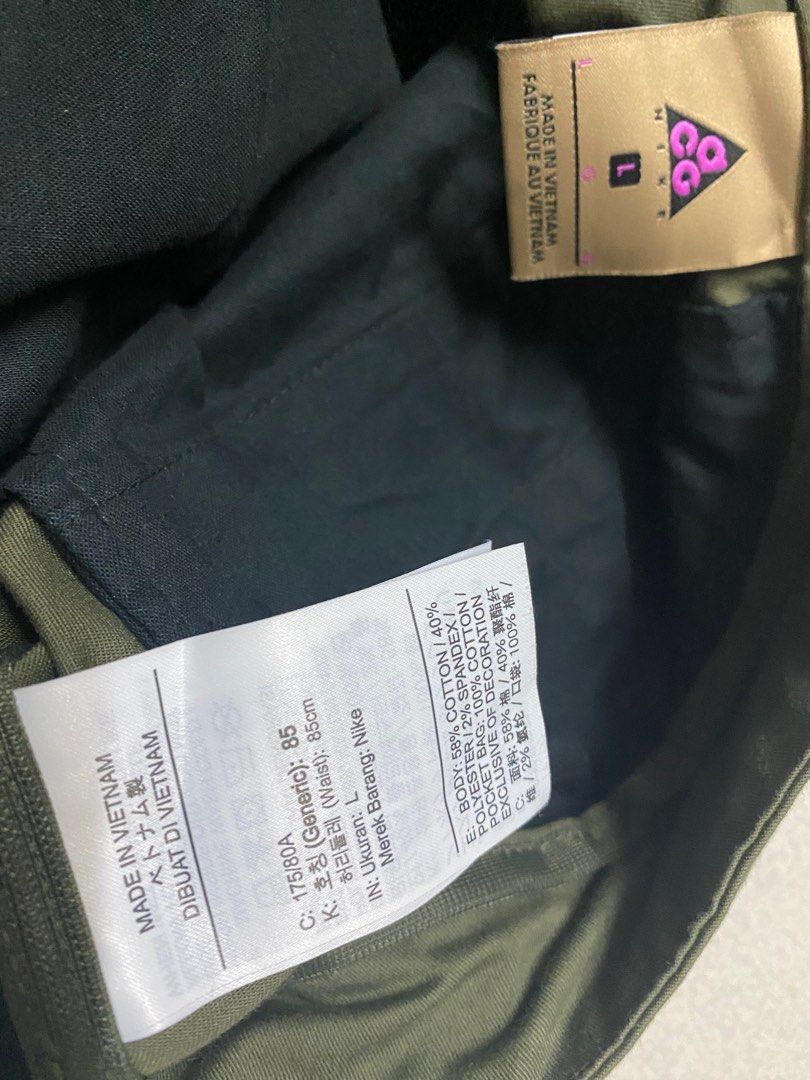 Nike ACG Cargp Pants, Men's Fashion, Bottoms, Jeans on Carousell