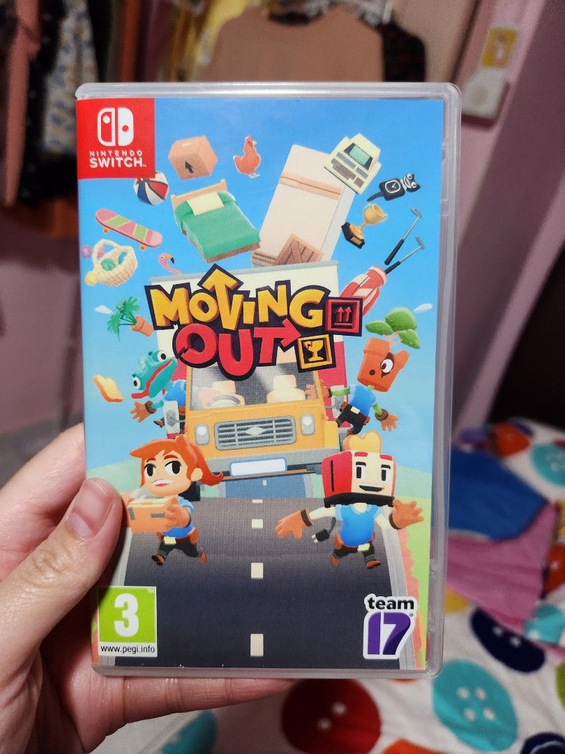 NINTENDO SWITCH MOVING OUT GAME, Video Gaming, Video Games, Nintendo on ...