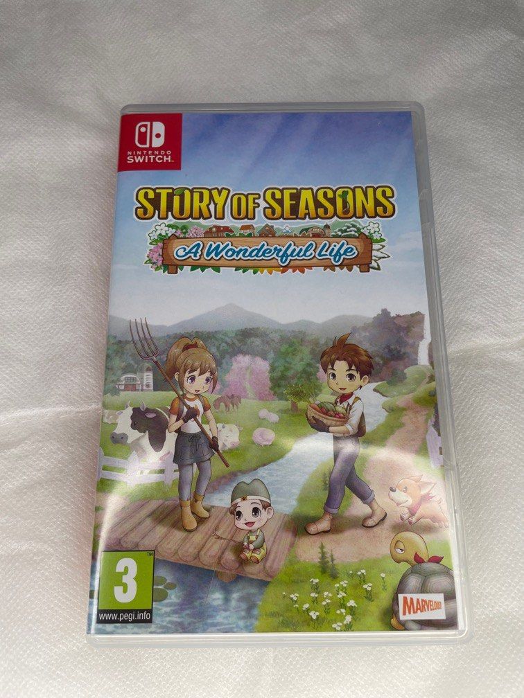 Nintendo switch Story of Seasons A Wonderful Life Farming Simulation ...