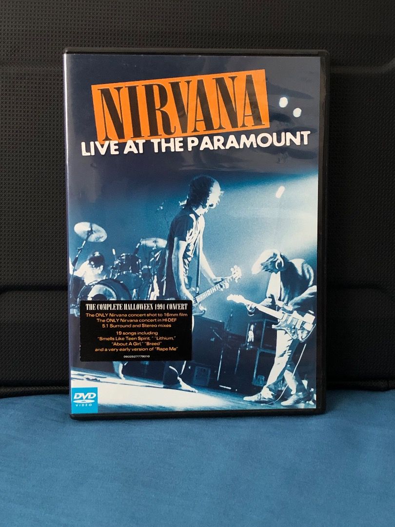 Nirvana - Live at The Paramount (The Complete Halloween 1991 Concert ...