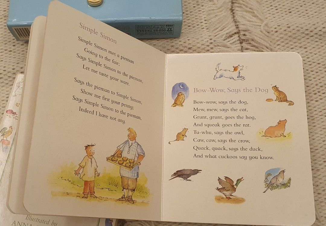 Nursery Rhymes set, Hobbies & Toys, Books & Magazines, Children's Books ...