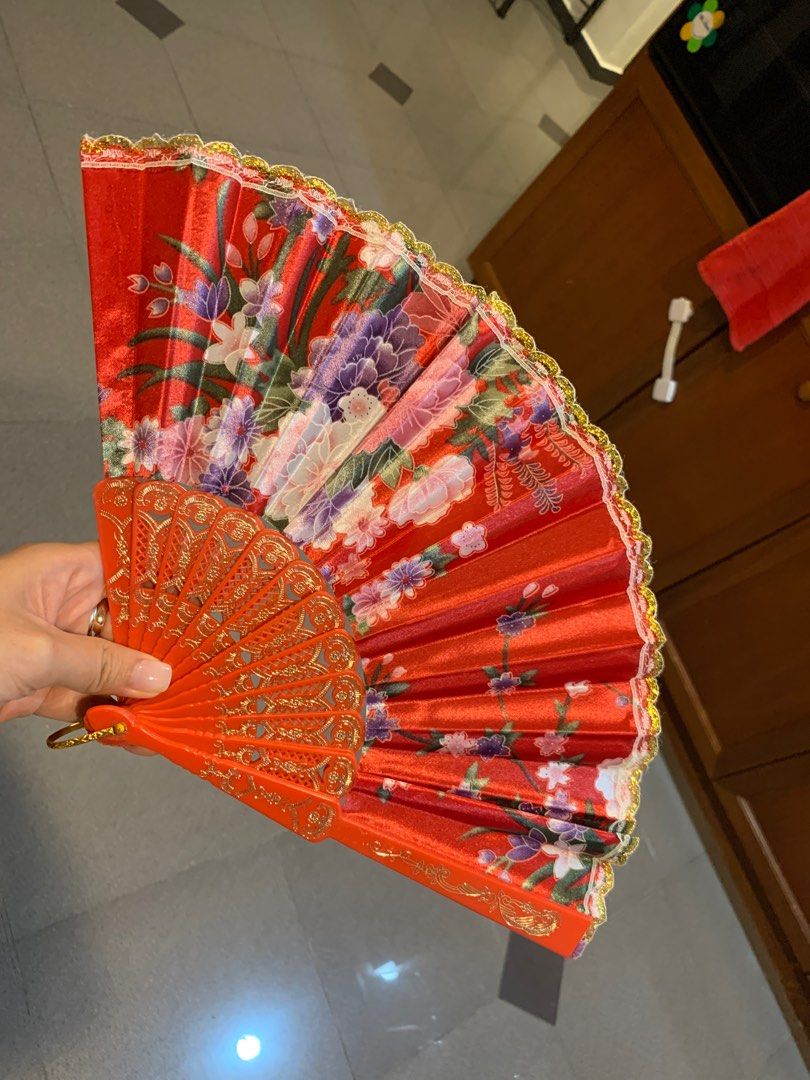 Nyonya fan Kipas wedding door gift, Hobbies & Toys, Stationery & Craft ...