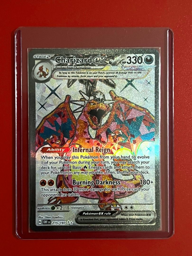 Obsidian Flames (Scarlet & Violet SV03) (Ultra Rare) - Charizard ...