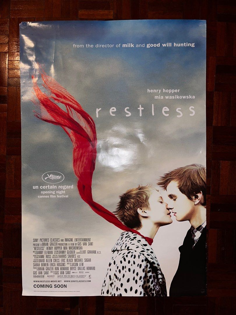 Official Poster Film Indie Restless (2011) Big Poster Sony & Vintage ...