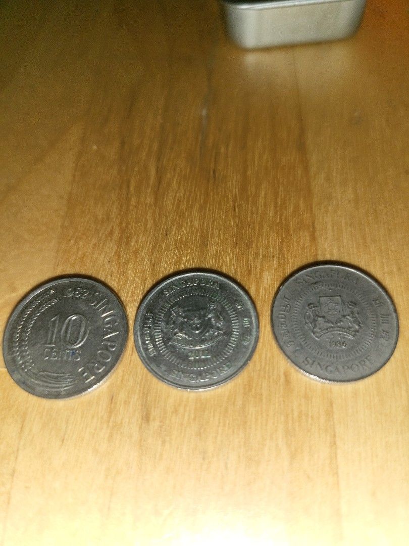 Old 10 cent Coins, Hobbies & Toys, Memorabilia & Collectibles, Currency ...