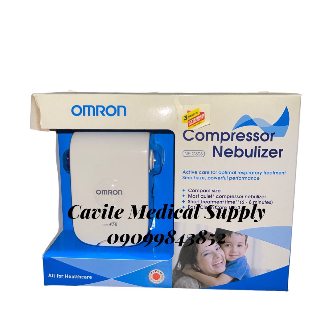 Omron Compressor Nebulizer Compact Size Health And Nutrition Medical