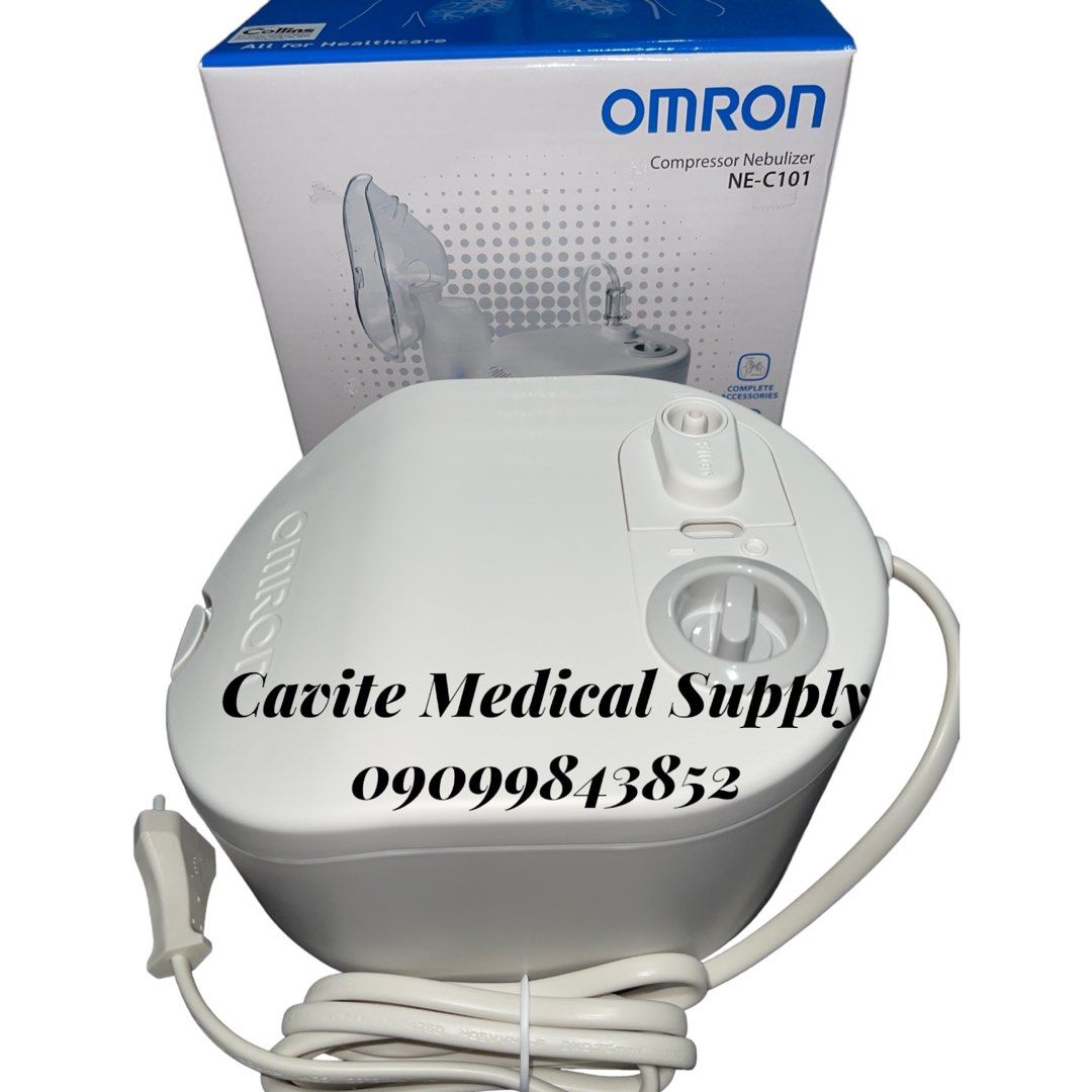 Omron Compressor Nebulizer NE-C101, Health & Nutrition, Medical ...