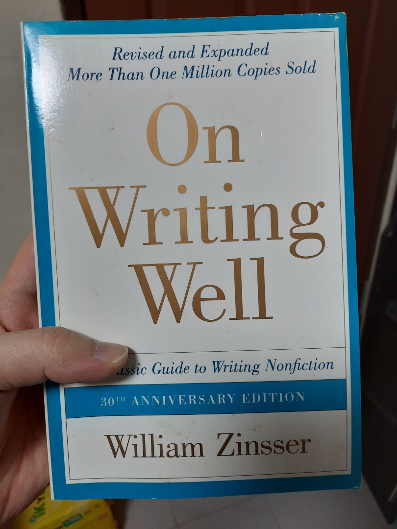 On Writing Well: The Classic Guide to Writing Nonfiction, Hobbies ...