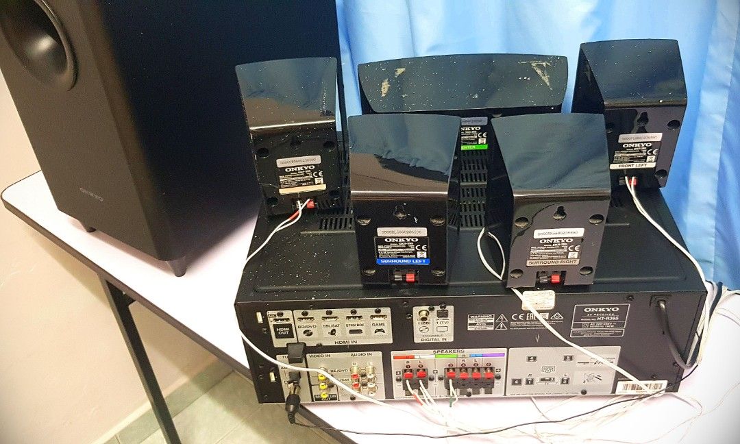 Onkyo 5.1 Surround System ( HT-R395), Audio, Soundbars, Speakers ...