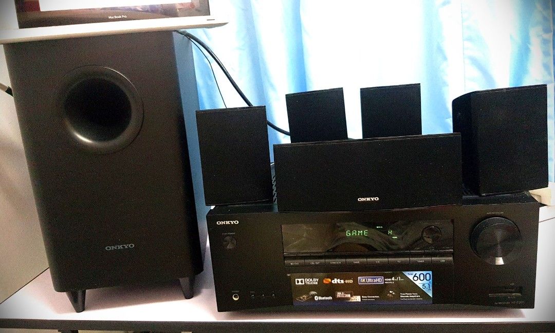 Onkyo 5.1 Surround System ( HT-R395), Audio, Soundbars, Speakers & Amplifiers on Carousell
