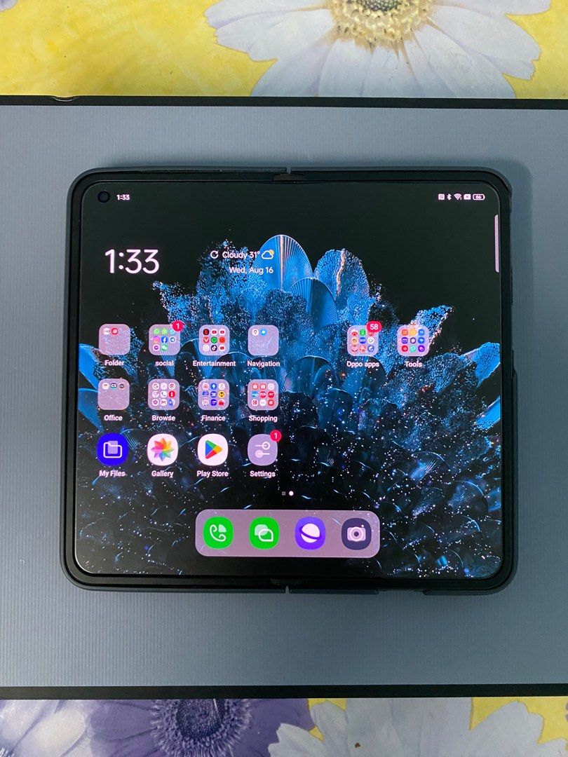 Oppo Find N2 fold (Black), Mobile Phones & Gadgets, Mobile Phones ...