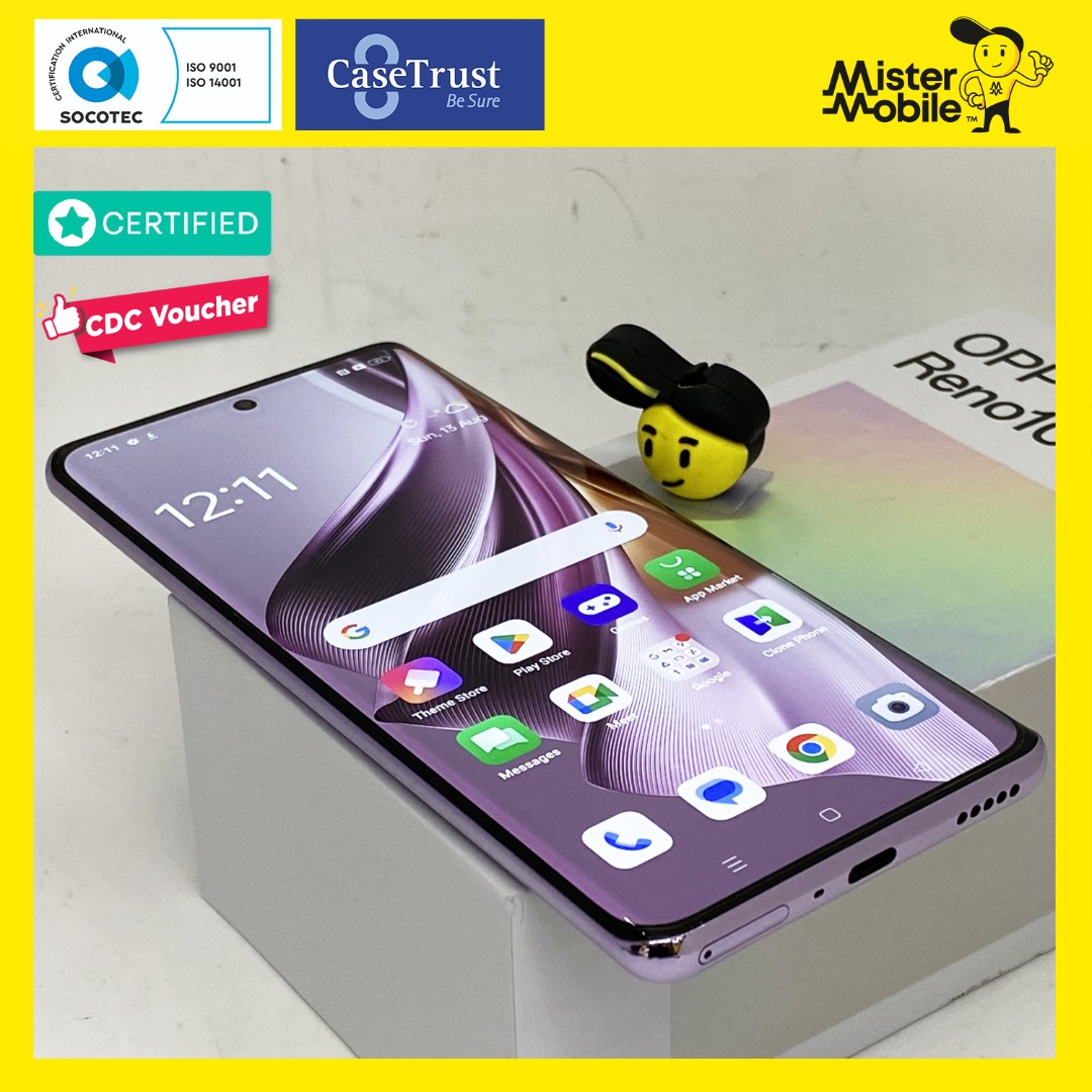 OPPO Reno 10 Pro 5G Purple 256 GB, Mobile Phones & Gadgets, Mobile ...