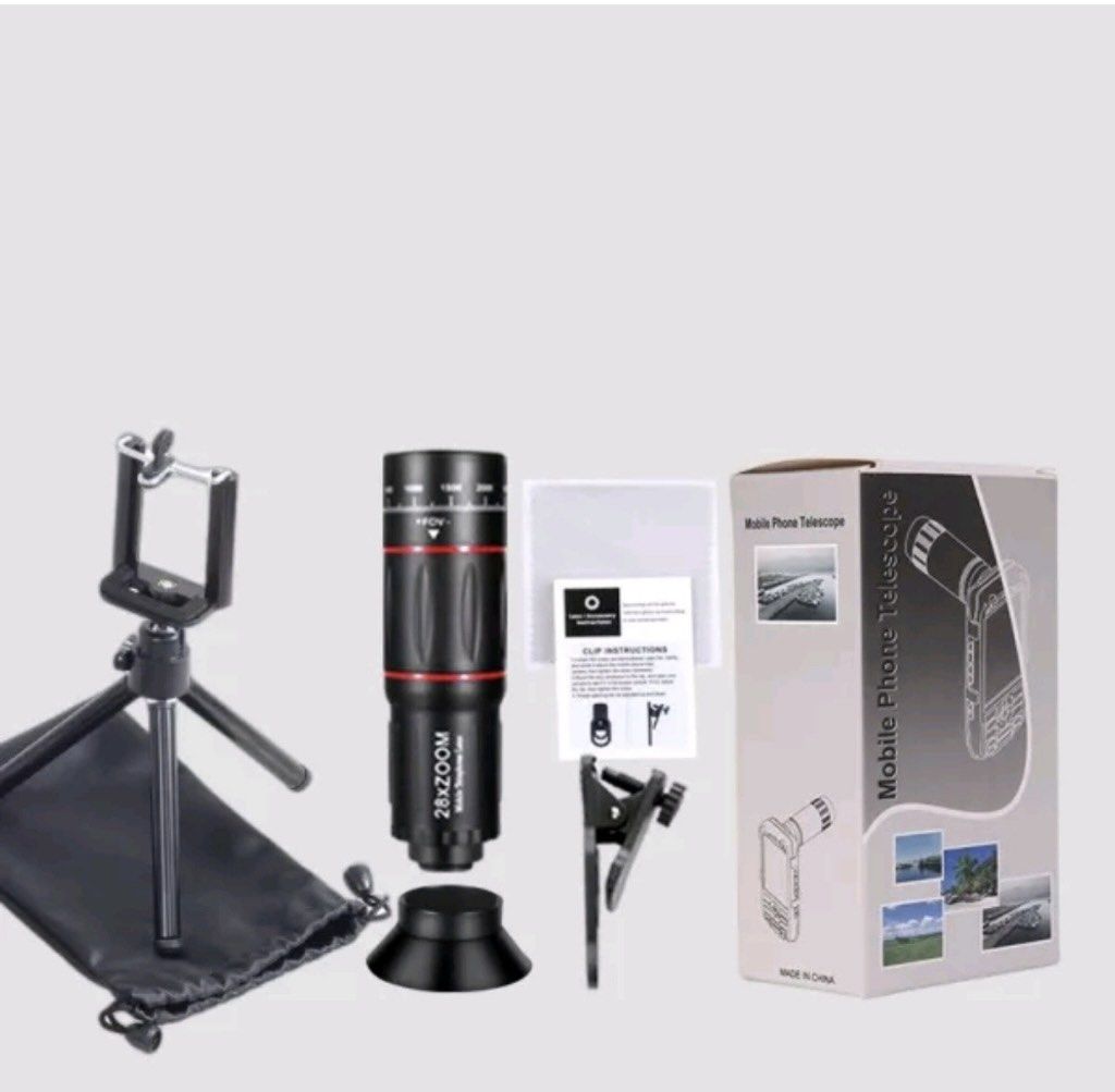 original APEXEL cell phone lens universal 18X optical zoom lens ...