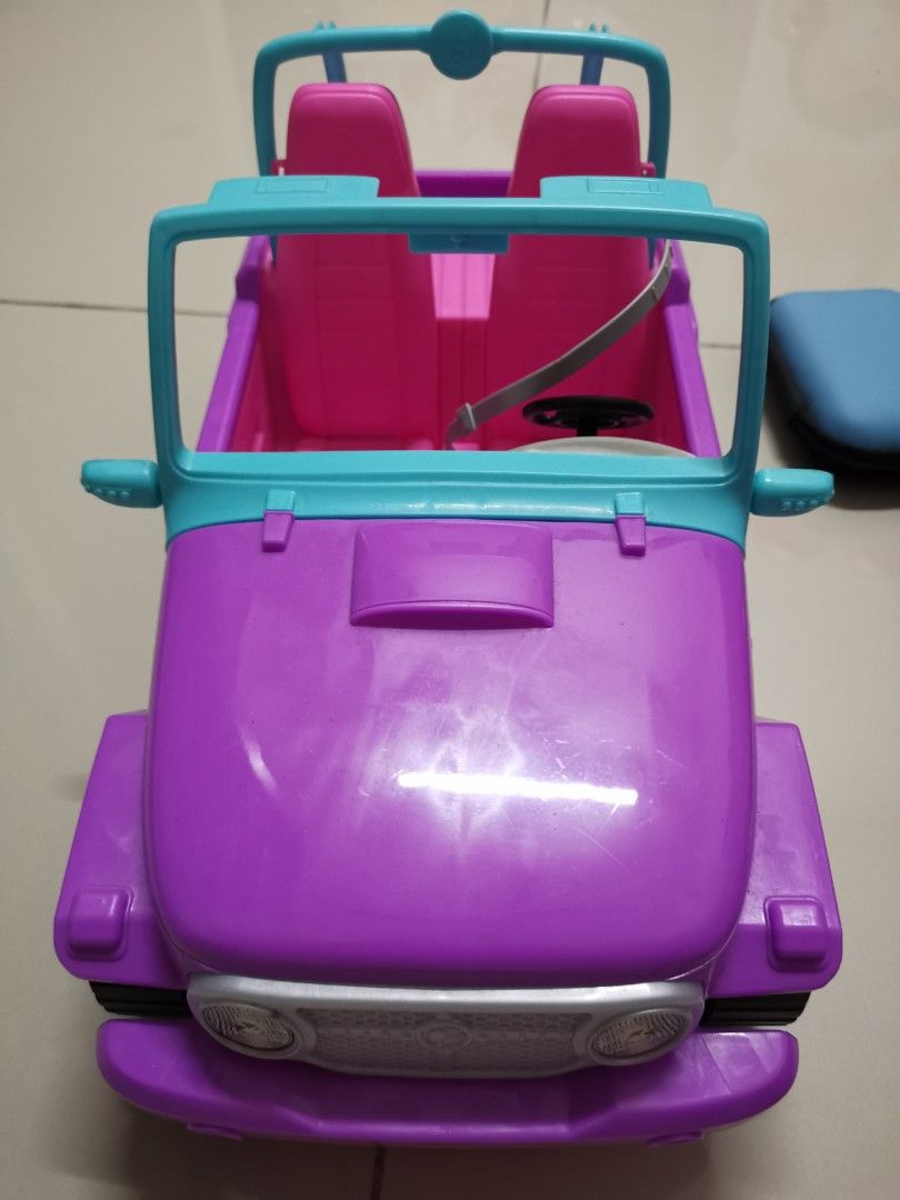 Original barbie car vehicle, Hobbies & Toys, Toys & Games on Carousell