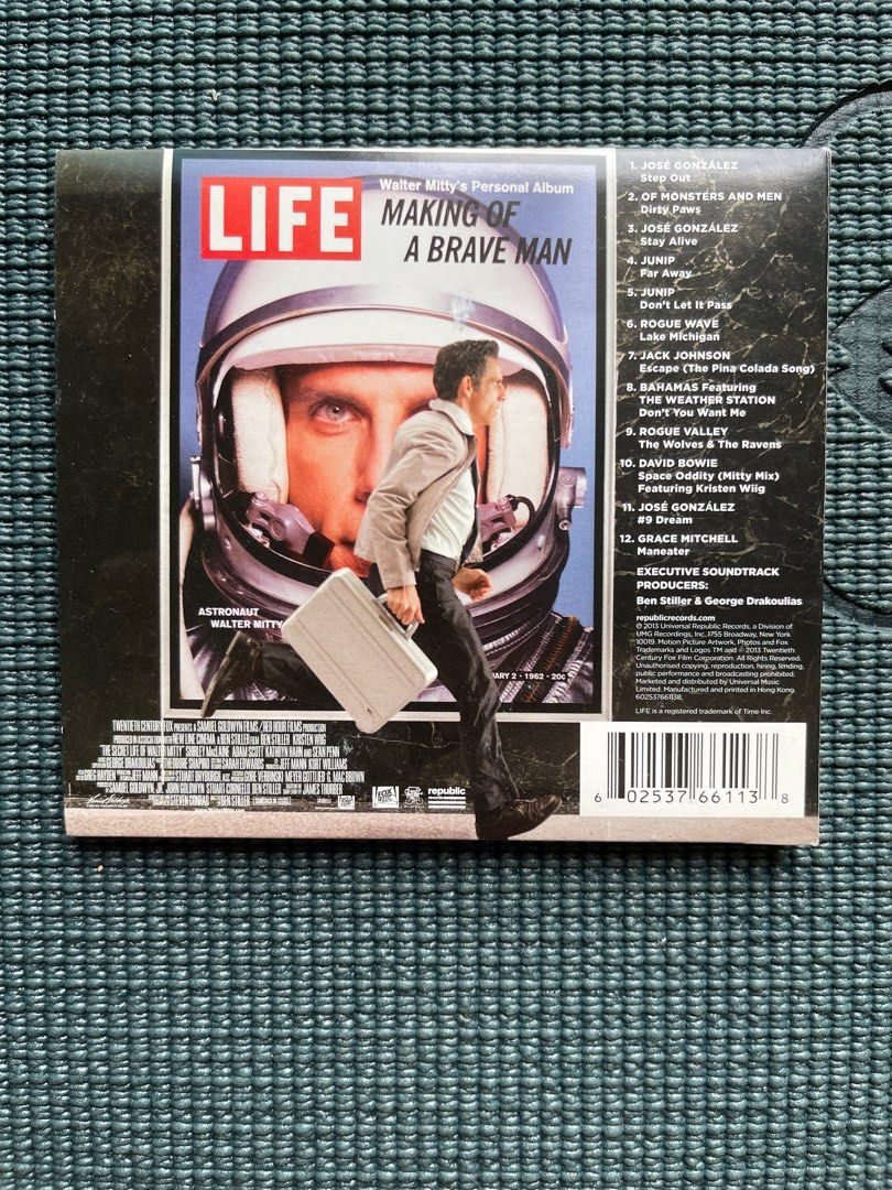 Original Soundtrack The secret life of Walter Mitty, Hobbies & Toys, Music & Media, CDs & DVDs ...