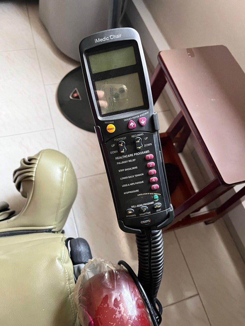 Osim IMEDIC Massage Chair, Health & Nutrition, Massage Devices on Carousell