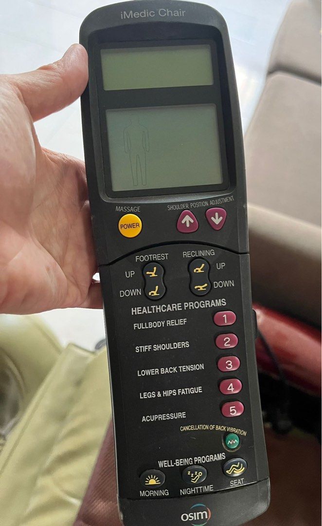 Osim IMEDIC Massage Chair, Health & Nutrition, Massage Devices on Carousell