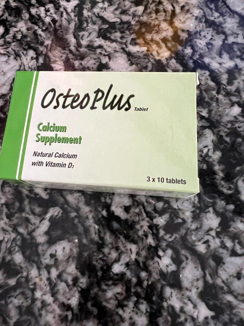 OsteoPlus Calcium Supplement, Health & Nutrition, Health Supplements ...