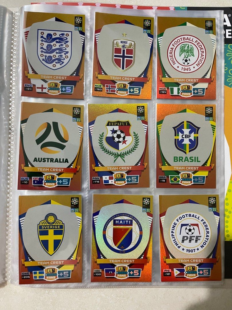 Panini women World Cup 2023 card, Hobbies & Toys, Toys & Games on Carousell