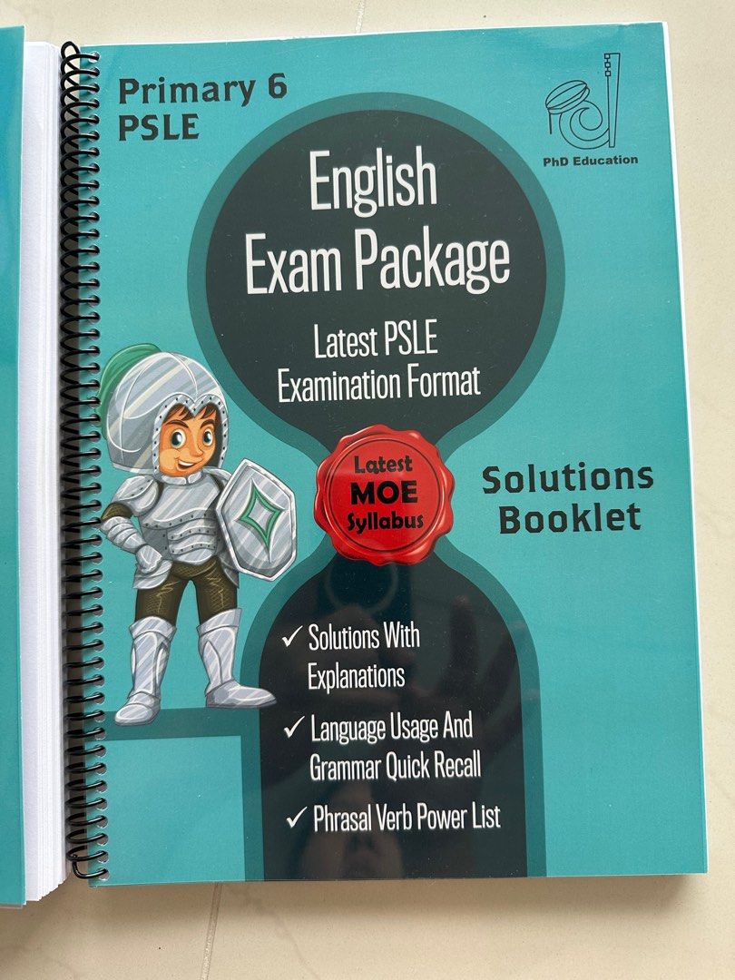 PhD Education Pri 6 PSLE English Exam Package, Hobbies & Toys, Books ...