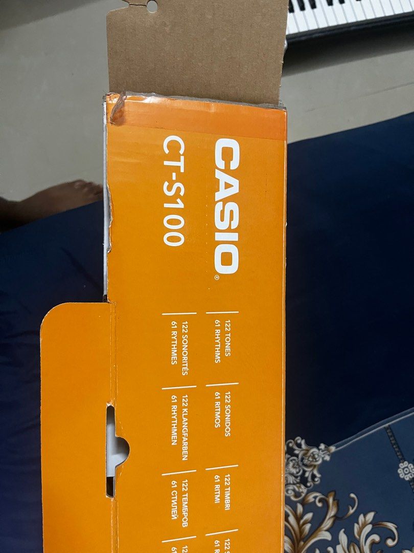 PIANO CASIO C-S100 digital keyboard, Hobbies & Toys, Music & Media ...