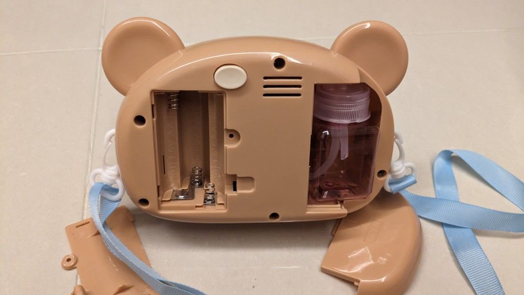 Pig camera bubble gun, Babies & Kids, Infant Playtime on Carousell