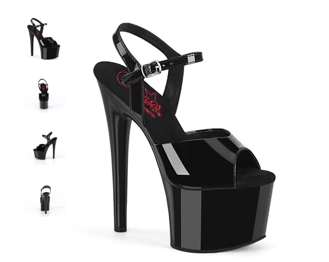 Pleasers Passion-709 Heels, Women's Fashion, Footwear, Heels on Carousell