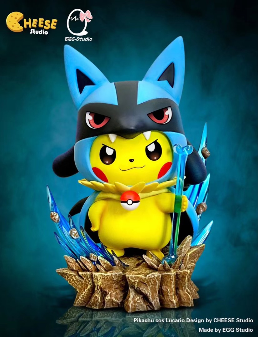 [PO close] Pokémon|Pikachu X Lucario, Hobbies & Toys, Toys & Games on ...