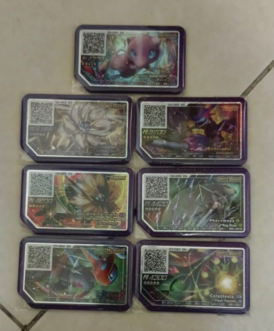 Pokemon Gaole Part 4/Legend 1/2/3 Mew/Solgaleo/Naganadel/Dusk Mane ...