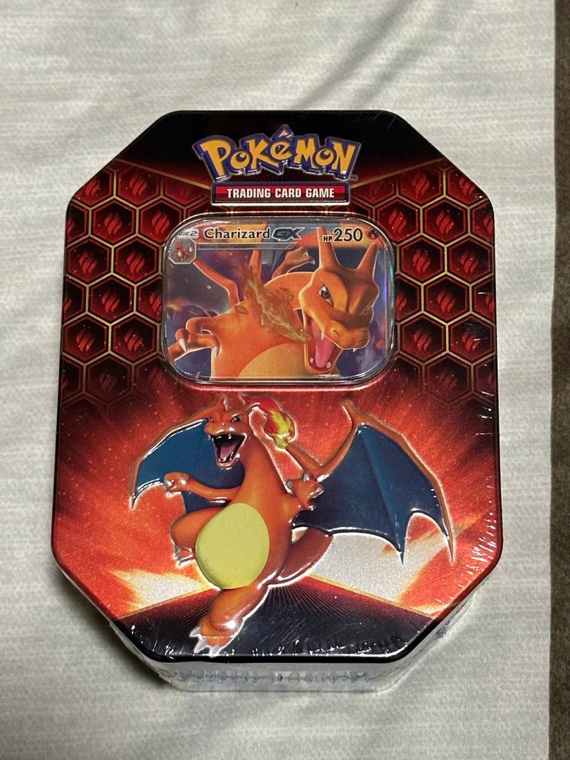 Pokemon TCG Charizard Hidden Fates Tin, Hobbies & Toys, Toys & Games on ...