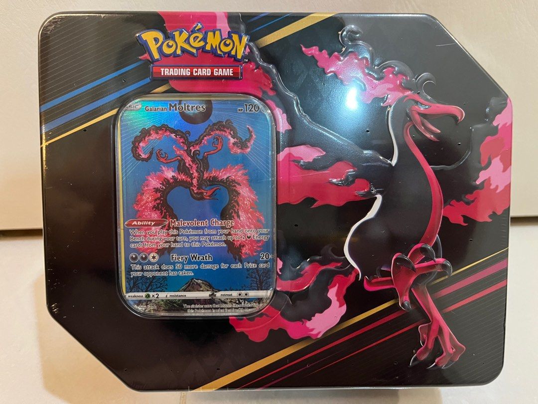 Pokemon TCG: Crown Zenith Tin (3 tins), Hobbies & Toys, Toys & Games on ...