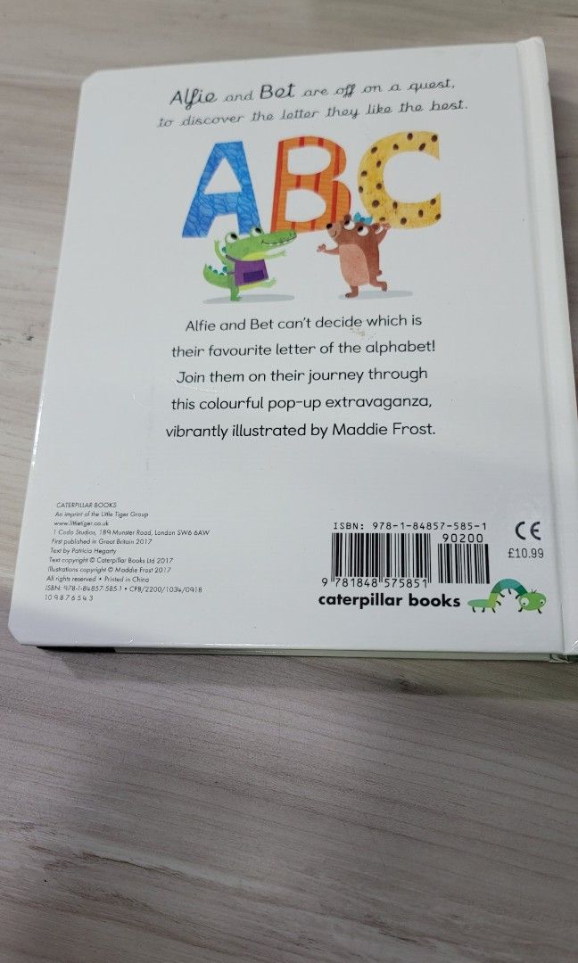 Pop up alphabet book, Hobbies & Toys, Books & Magazines, Children's ...