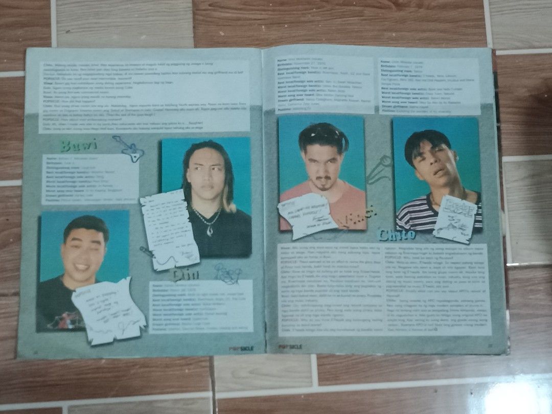 POPSICLE MUSIC MAGAZINE WITH FREE GIANT WOLFGANG POSTER, Hobbies & Toys ...