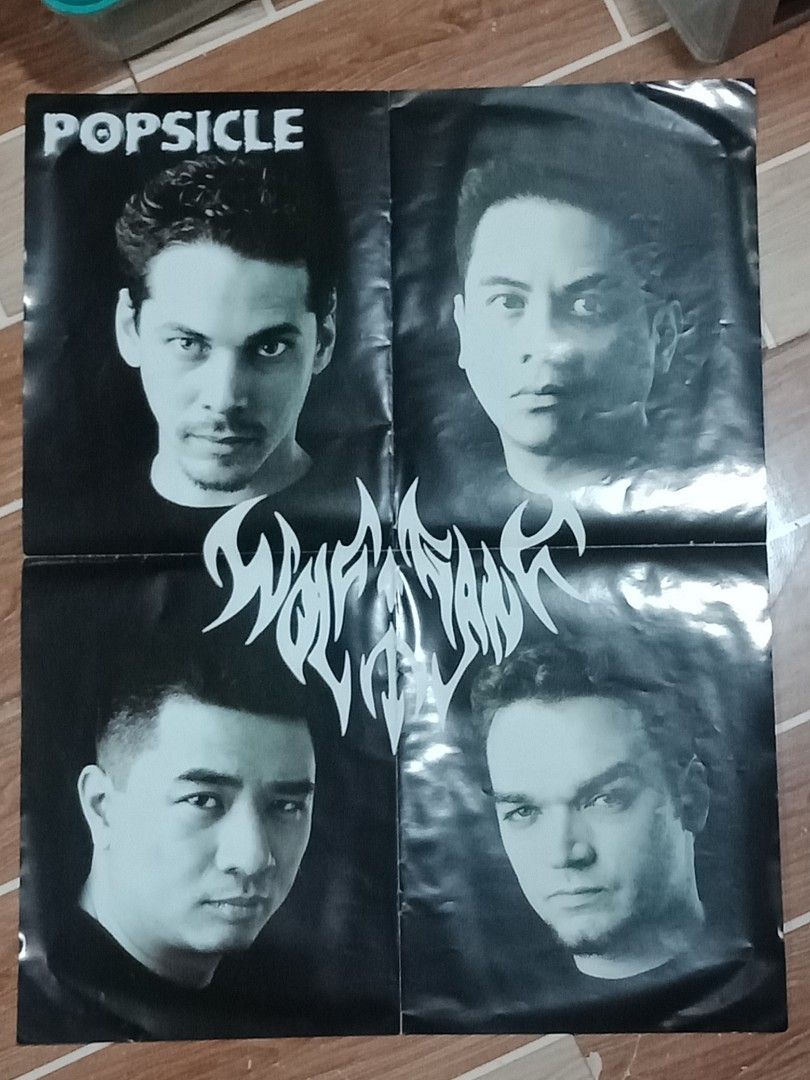 POPSICLE MUSIC MAGAZINE WITH FREE GIANT WOLFGANG POSTER, Hobbies & Toys ...