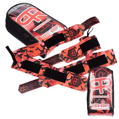PR Lifestyle Elbow+Wrist Wraps Combo, Sports Equipment, Exercise ...