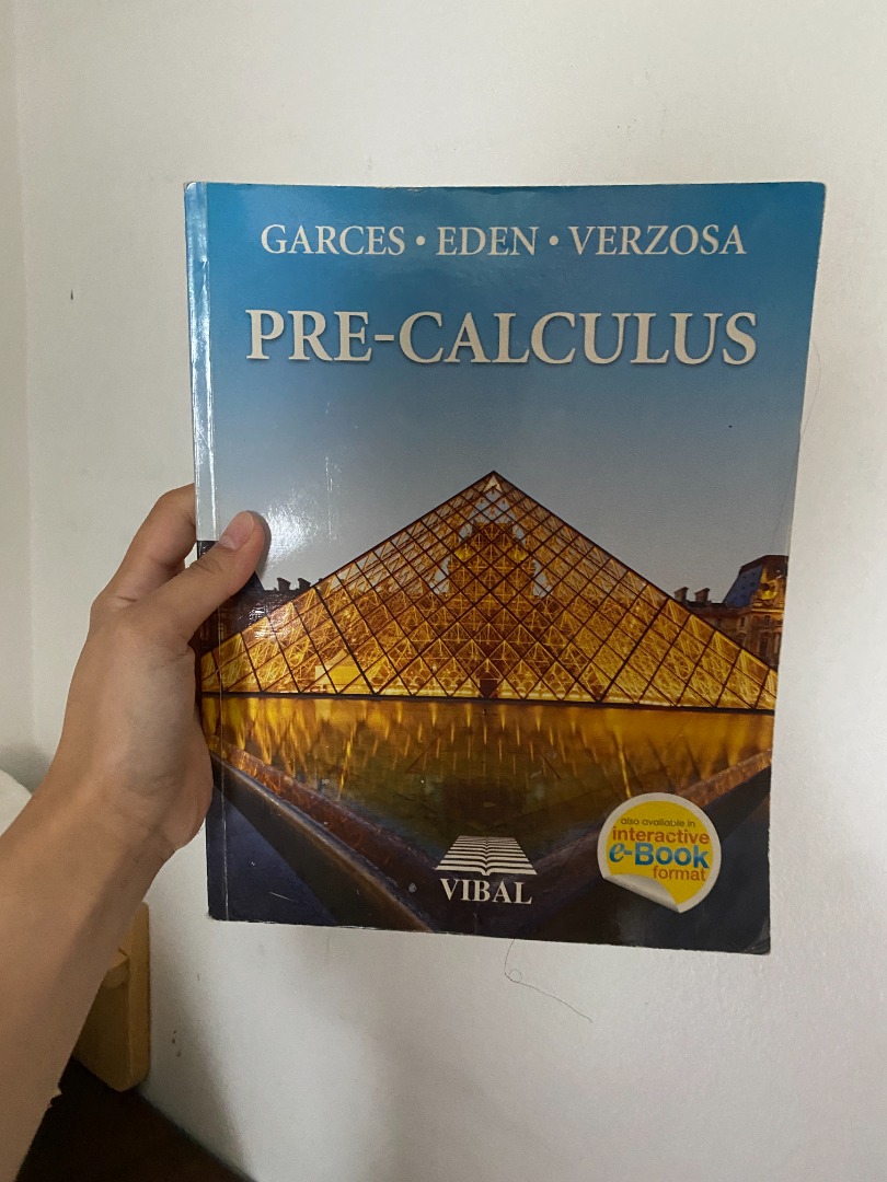 Pre Calculus Book by Garces, Eden and Verzosa (For Senior Highschool ...