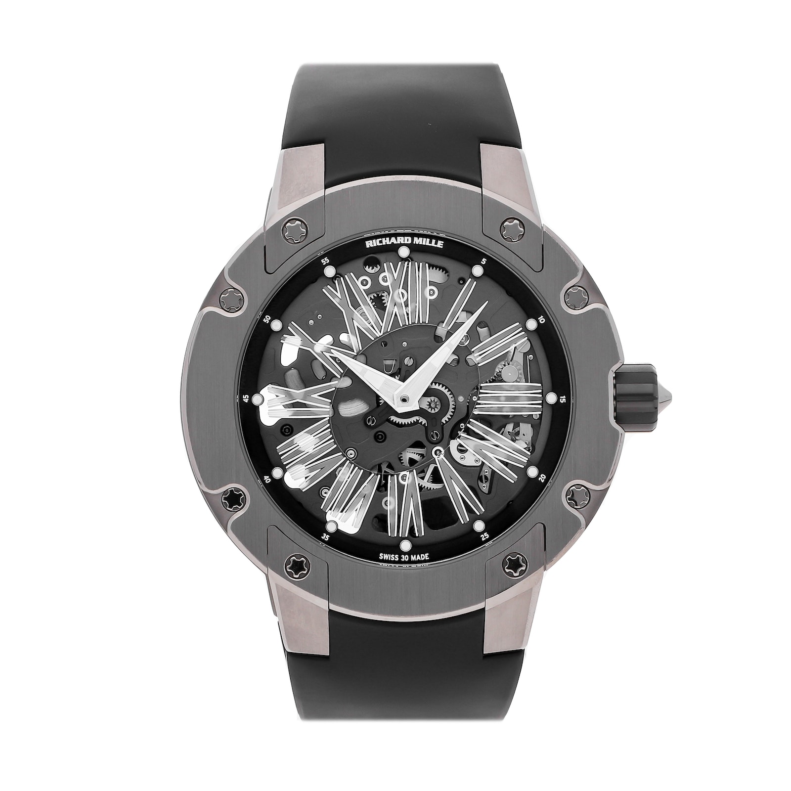 Pre-Owned Richard Mille RM 033 Extra Flat RM033 AL TI, Luxury, Watches ...