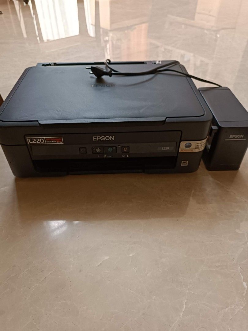 Printer Epson L360 Bekas Kondisi Ga Bisa Nyala Karena Lama Ga Dipakai ...