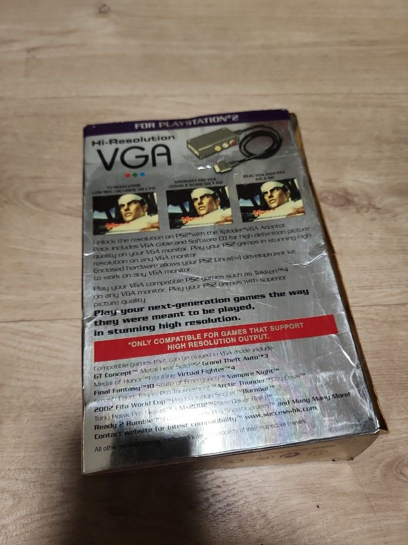 PS2 Blaze Hi-Resolution VGA Adaptor, Video Gaming, Gaming Accessories ...