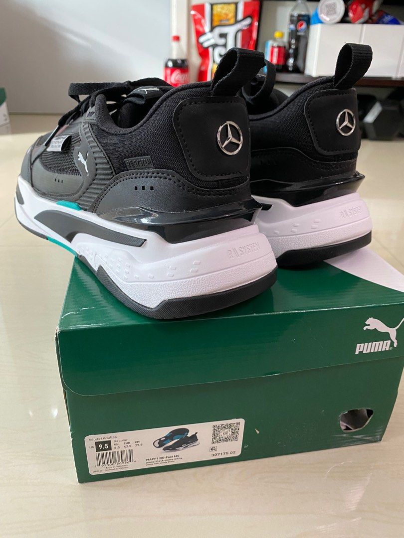 Puma RS Fast Mercedes AMG Petronas (Size 9.5), Men's Fashion, Footwear ...