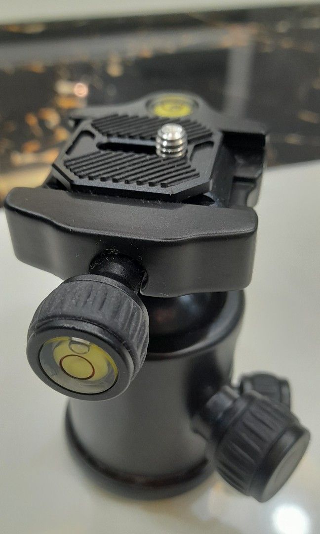 QZSD-02 Aluminium Tripod Ballhead +Quick Release Plate for Pro Camera ...