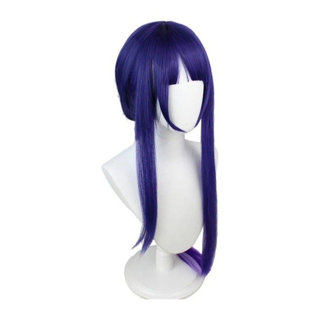 Raiden Shogun Genshin Impact Wig, Beauty & Personal Care, Hair on Carousell