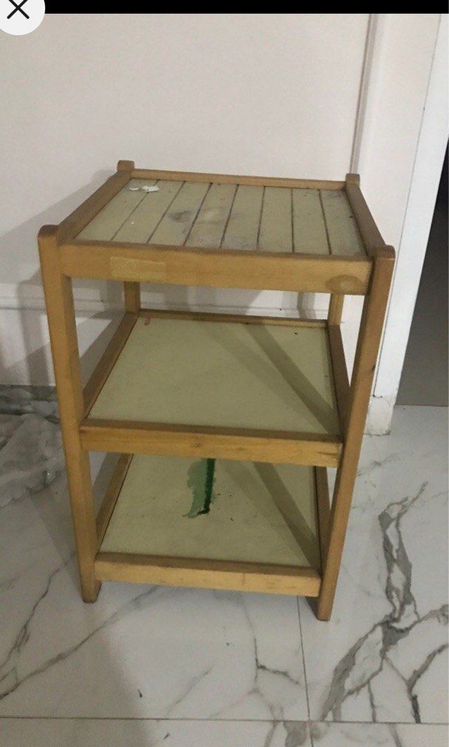 rak meja kayu, Perabotan Rumah di Carousell