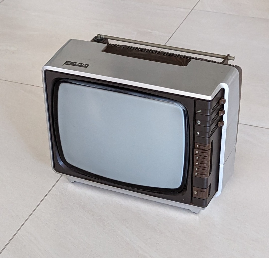 rare Vintage Philips television, Hobbies & Toys, Memorabilia ...