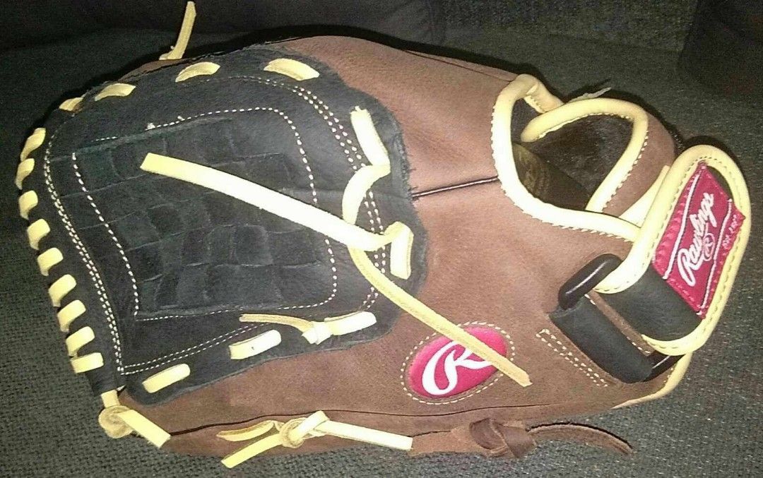 Rawlings 12.5" RGB36 Recreational Baseball & Softball Glove, Left Hand ...