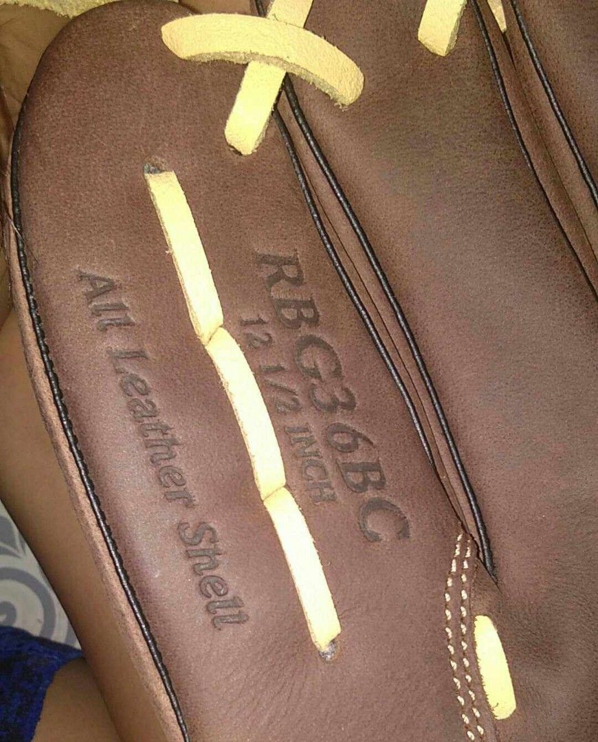 Rawlings 12.5" RGB36 Recreational Baseball & Softball Glove, Left Hand ...