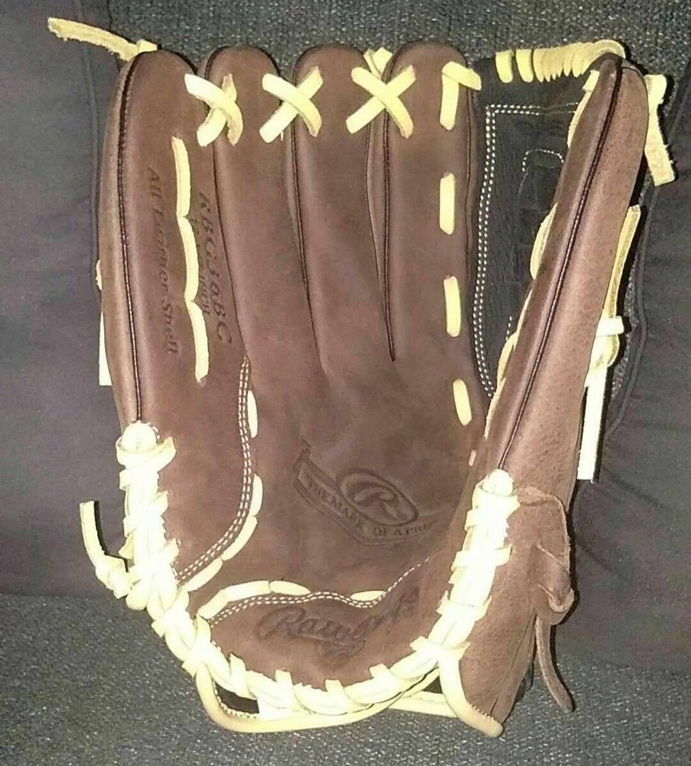 Rawlings 12.5" RGB36 Recreational Baseball & Softball Glove, Left Hand ...