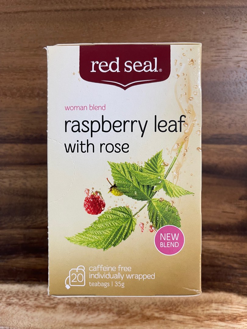 Red Seal - Raspberry leaf with rose, Food & Drinks, Other Food & Drinks ...